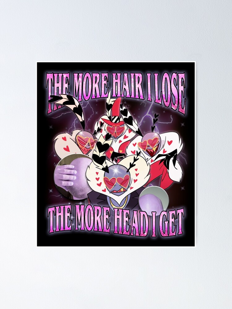 "Valentino Hazbin Hotel - Bald" Poster for Sale by Alpinkpaca | Redbubble