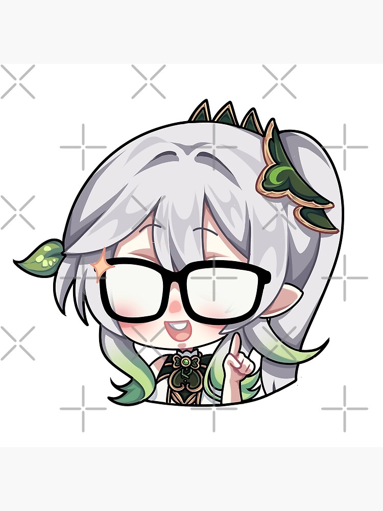 "Nahida meme from Genshin Impact" Poster by mapachi | Redbubble