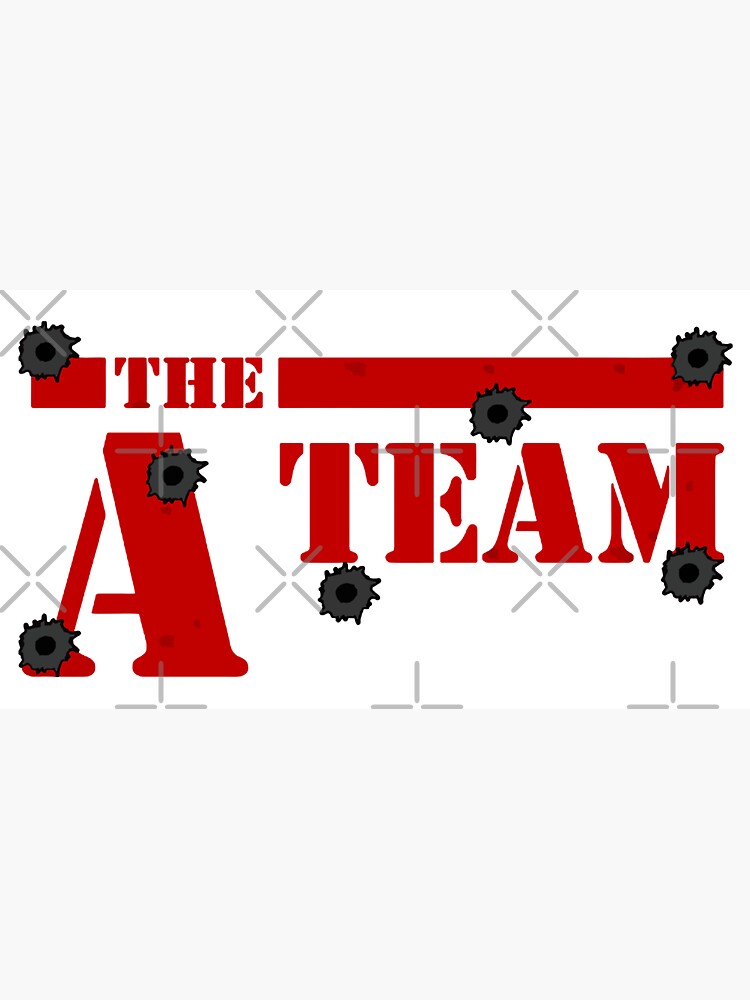 "the A team Logo" Cap by PackMan44 | Redbubble