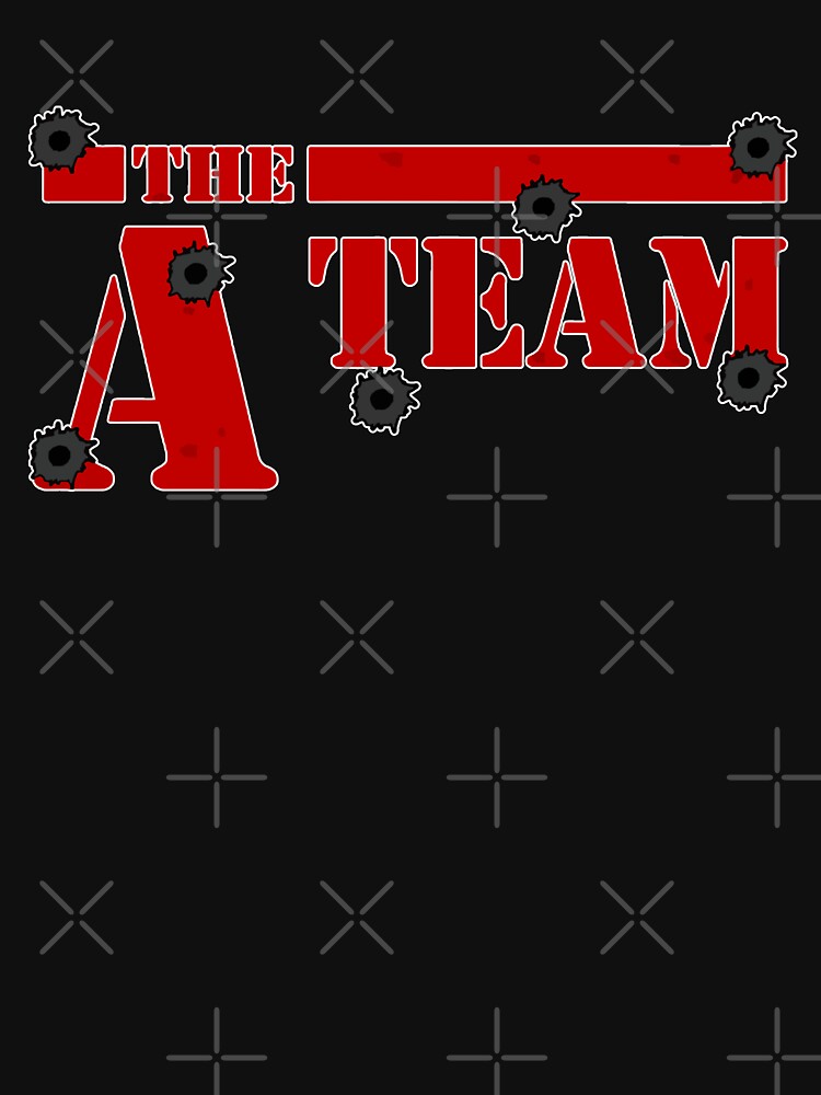 "the A team Logo" Essential T-Shirt by PackMan44 | Redbubble