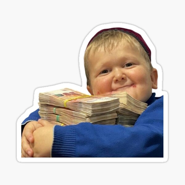 "Hasbullah loving money" Sticker by Juicingmania | Redbubble