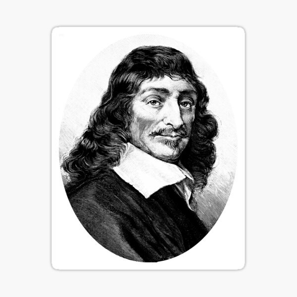 Rene Descartes Stickers | Redbubble
