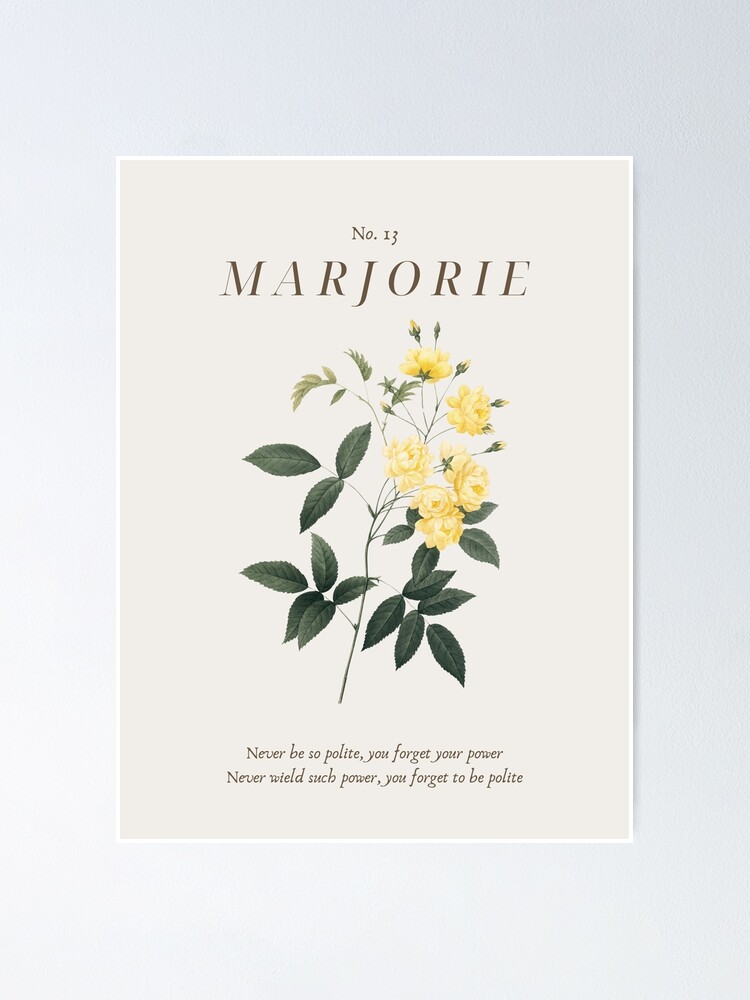 "marjorie taylor swift poster, minimalist elegant " Poster for Sale by ...