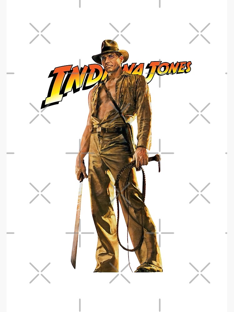 "Indiana Jones" Postcard for Sale by nenad00x | Redbubble