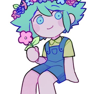 "Basil [Omori]" Sticker by BunnBunnMoon | Redbubble