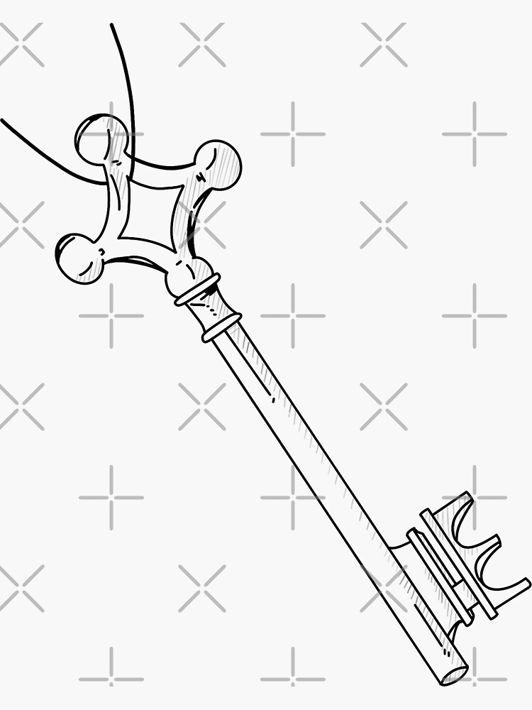 "Key" Sticker for Sale by RoseLinc | Redbubble