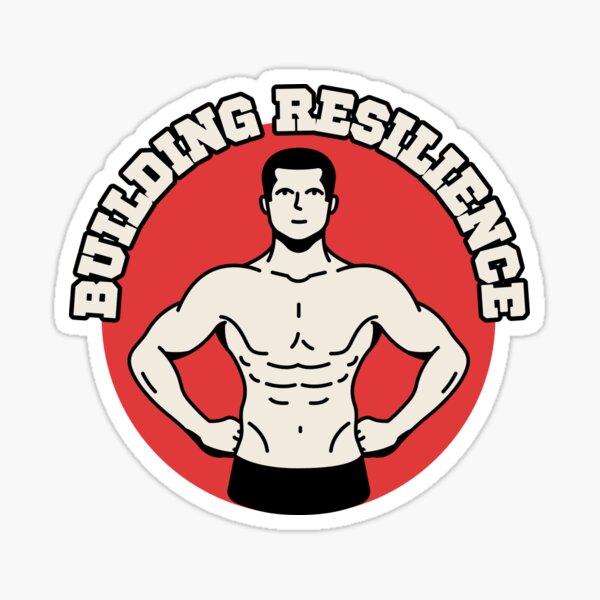 "Building Resilience - Mens Mental Health Logo" Sticker by ...