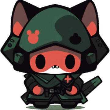 "Feline Defender - Brave Soldier Cat for Military Enthusiasts ...