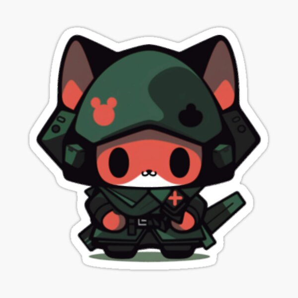 "Feline Defender - Brave Soldier Cat for Military Enthusiasts ...