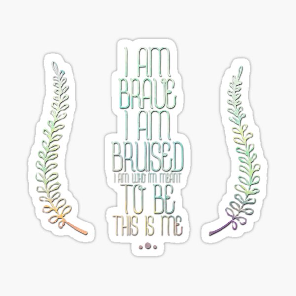 "This Is Me - Version 2" Sticker for Sale by BeckalouDarling | Redbubble