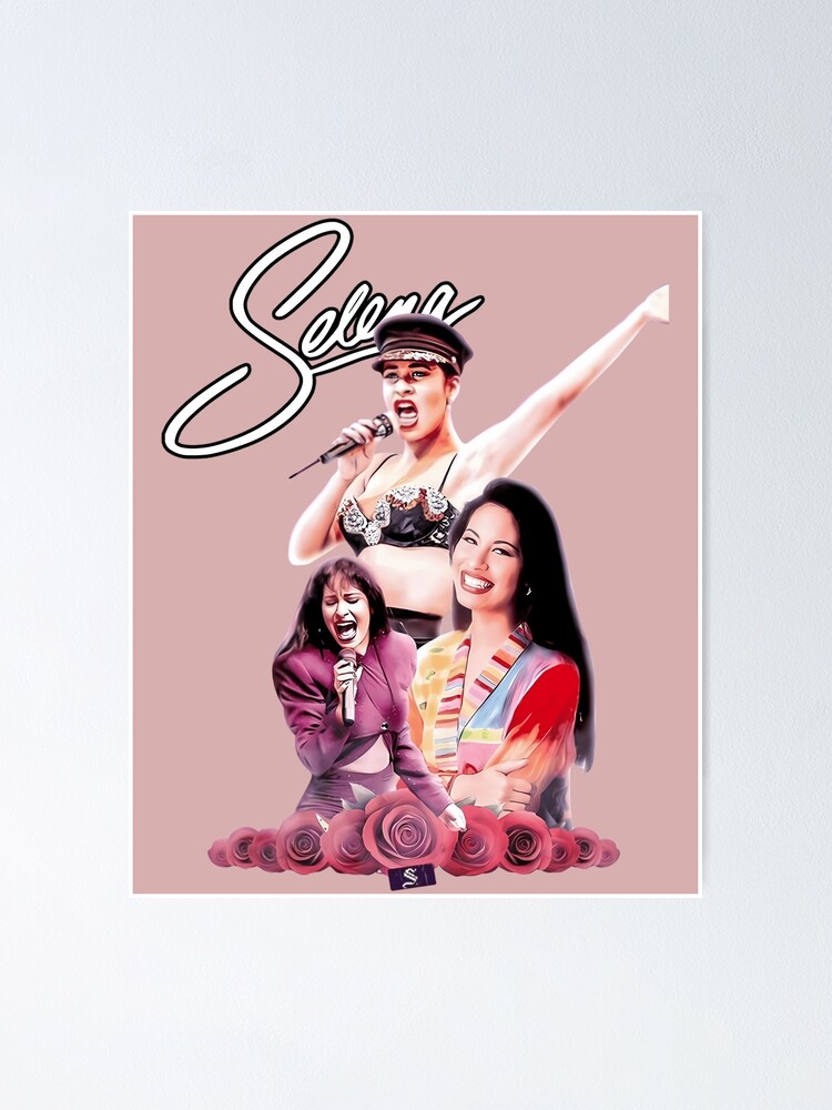 "Selena Quintanilla" Poster for Sale by Rocchenbac | Redbubble
