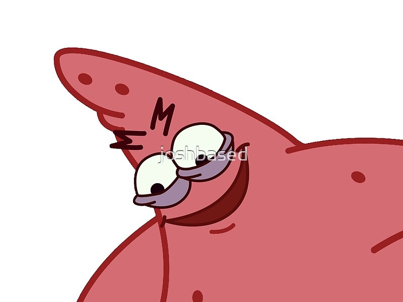 "Evil Patrick Meme" by joshbased | Redbubble