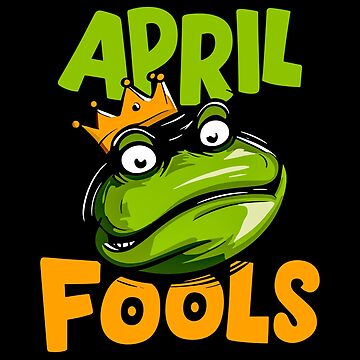 "Regal Ribbit: A Hopping Humorous Crowned Frog for April Fools' Day ...