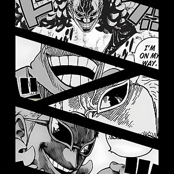 " Donquixote Doflamingo Manga Panel " Sticker for Sale by ...