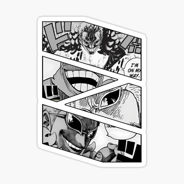 " Donquixote Doflamingo Manga Panel " Sticker for Sale by ...