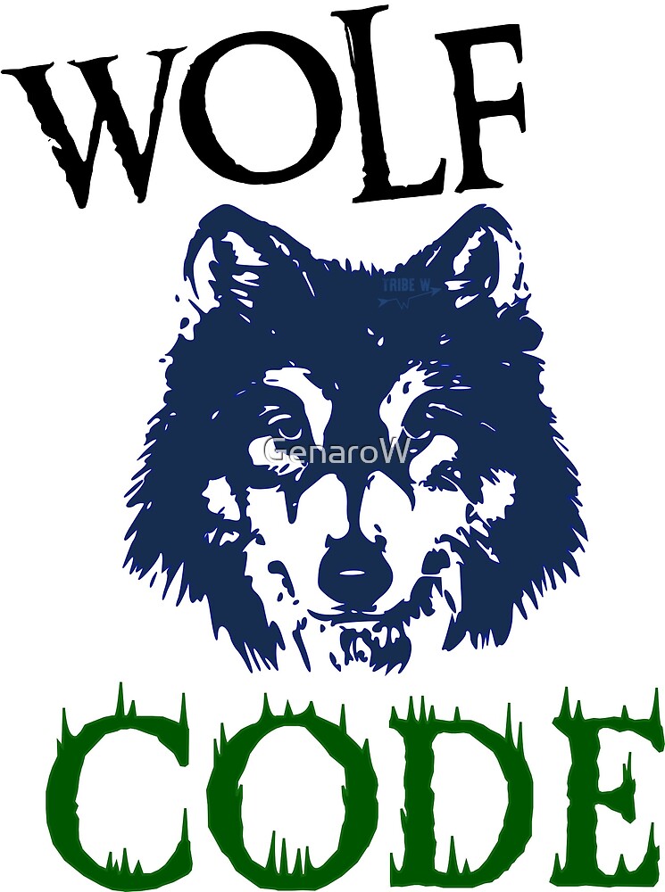 "Wolf code" by GenaroW | Redbubble