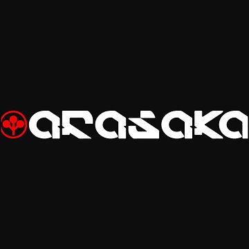 "Arasaka Logo With Text Arasaka Corporation Logo Cyberpunk" Poster for ...