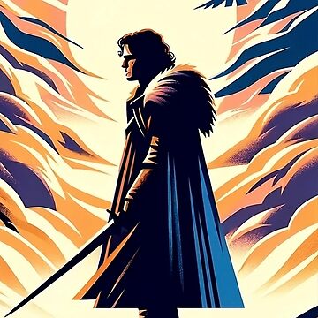 "jon snow" Sticker by Valyriam | Redbubble