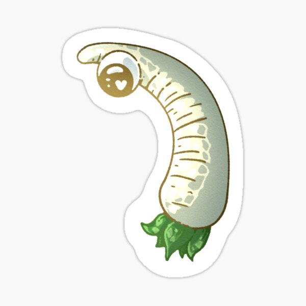 "Bugsnax - White rootle" Sticker for Sale by Bunnhouseware | Redbubble
