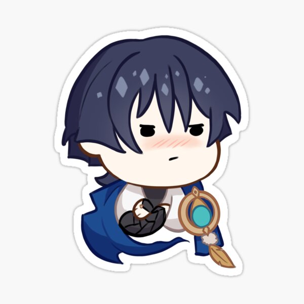 "Genshin Impact Chibi Wanderer" Sticker for Sale by peristickers ...