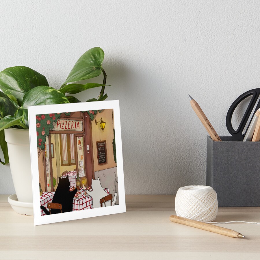 "Stanis at the Pizzeria" Sticker for Sale by romangal | Redbubble