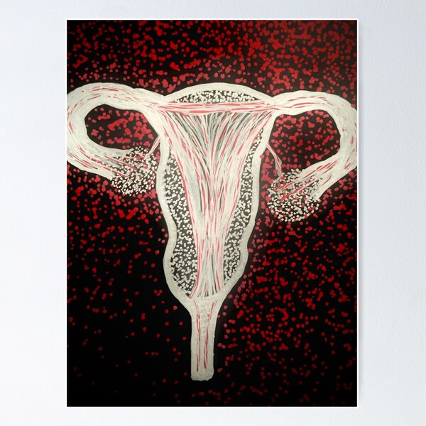 "Uterus" Poster for Sale by anaclarajoly | Redbubble