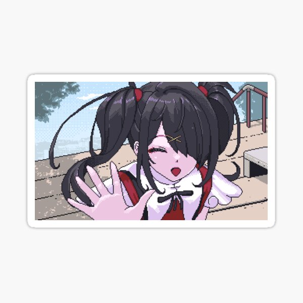 "ame chan date :) - needy streamer overload" Sticker for Sale by ...