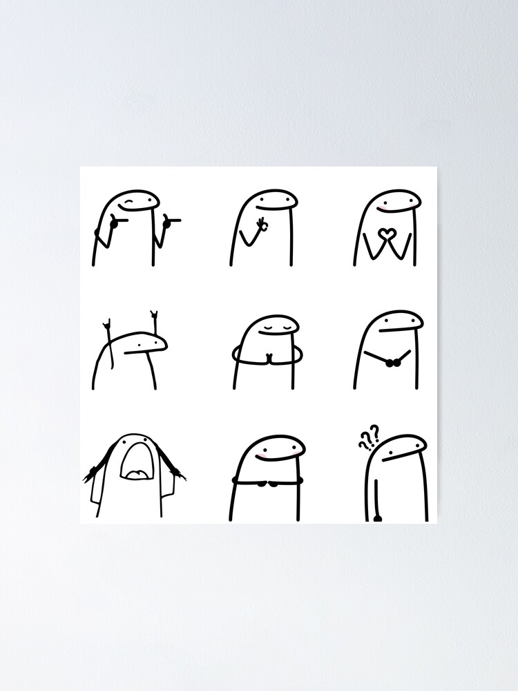 "Flork pack" Poster for Sale by EternalEc | Redbubble