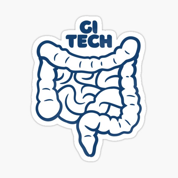 "GI Tech, GI assistant, GI, GI lab" Sticker for Sale by LisysTees ...