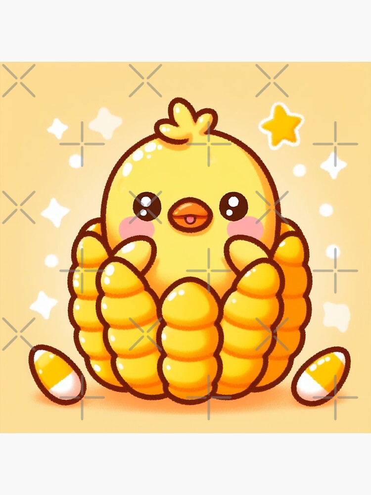 "corn Duck Plush Toy Cute Plushie Hugging Plush Pillow Duck Stuffed ...