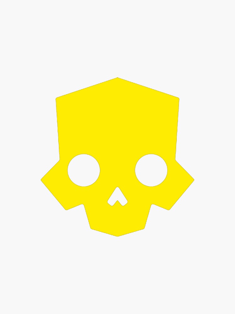"Helldivers 2 Inspired Skull Logo" Sticker for Sale by RaresWears ...