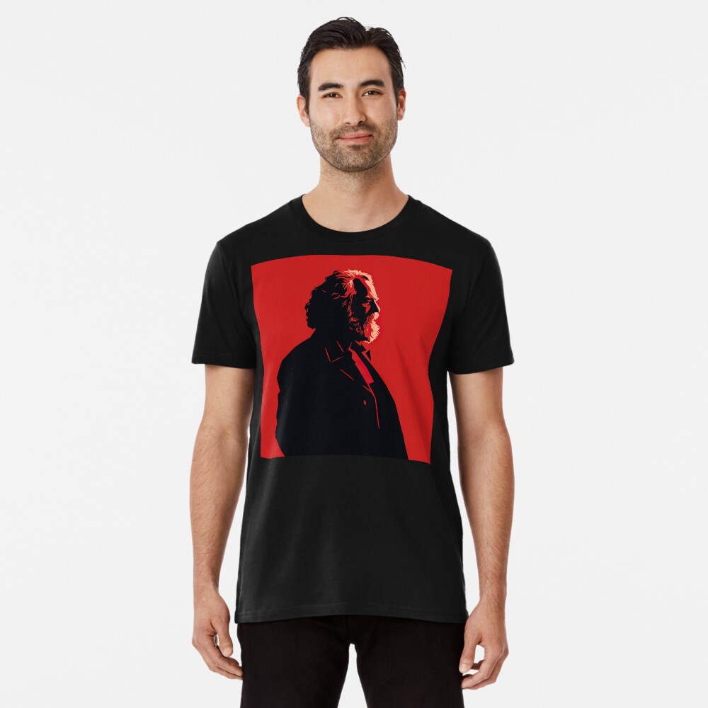 "Karl Marx | Red minimalism" Sticker for Sale by ComicsFactory | Redbubble