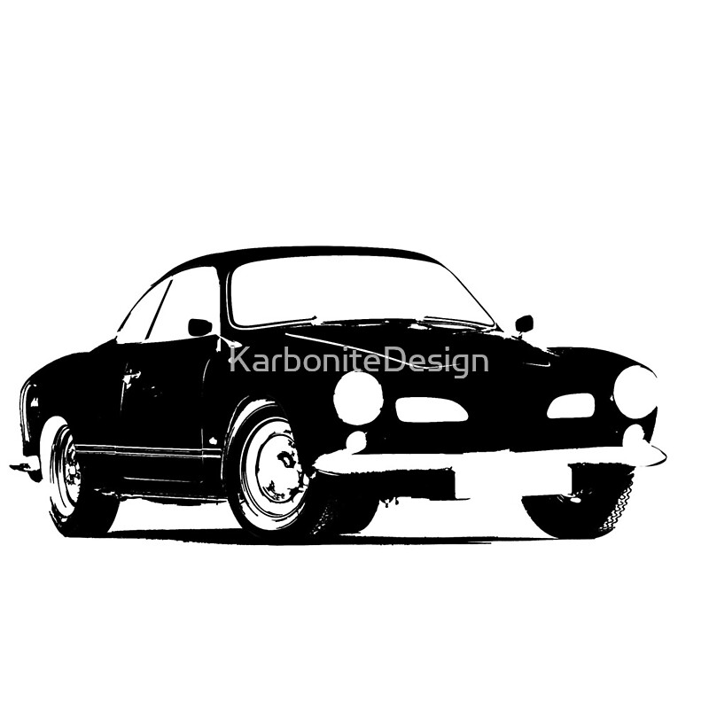"Karmann Ghia - Automotive Fan Art" by KarboniteDesign | Redbubble