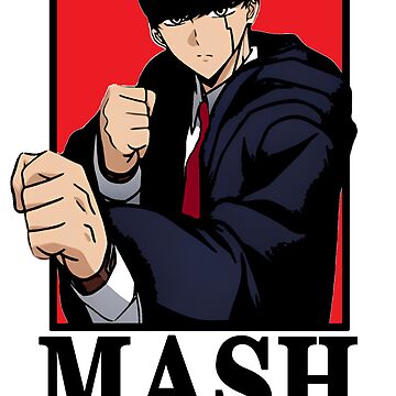 "MASHLE series" Sticker for Sale by anime spoof | Redbubble
