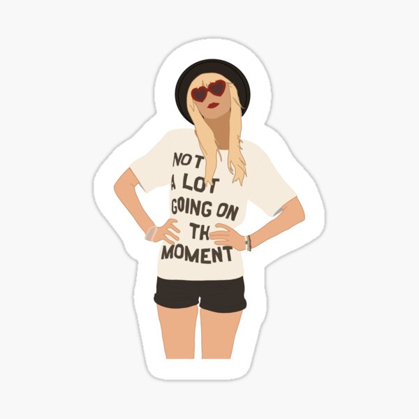 "Taylor Swift vector " Sticker for Sale by RebiskaCreates | Redbubble