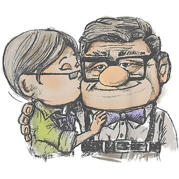 "Up Carl Ellie - Up Carl Ellie" Sticker for Sale by many-hop2 | Redbubble