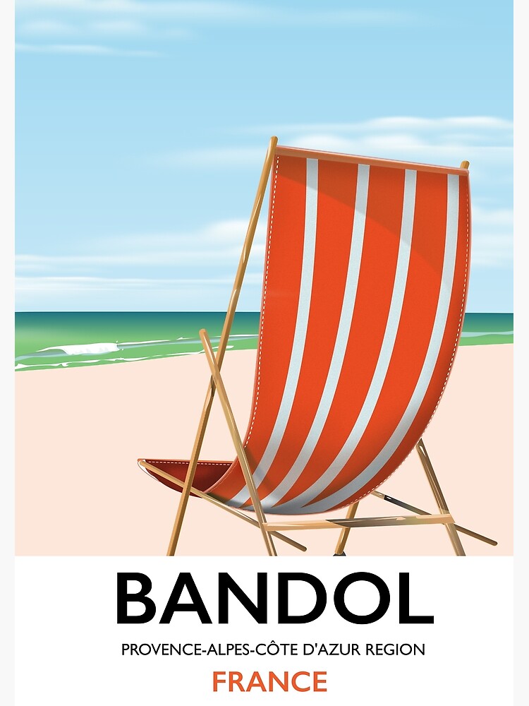 Poster « Bandol Région Provence-Alpes-Côte d'Azur France », par ...