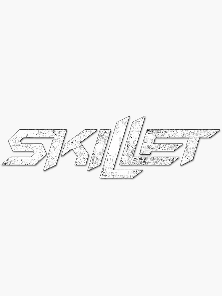 "Skillet Logo" Sticker for Sale by MarshaFrem | Redbubble