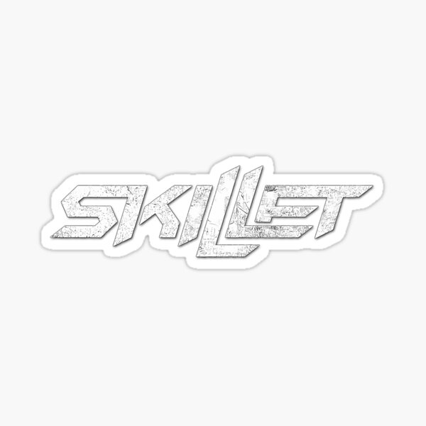 "Skillet Logo" Sticker for Sale by MarshaFrem | Redbubble