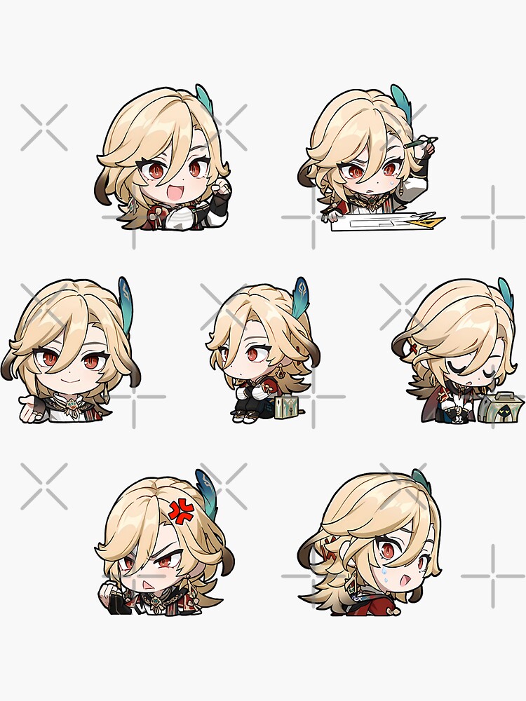 "Kaveh Pack | Genshin Impact" Sticker for Sale by Verthalies | Redbubble