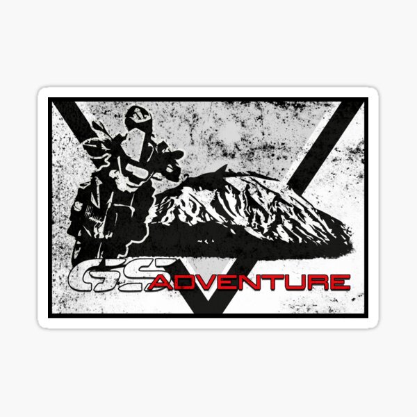 "GS Adventure" Sticker for Sale by Baarioto | Redbubble