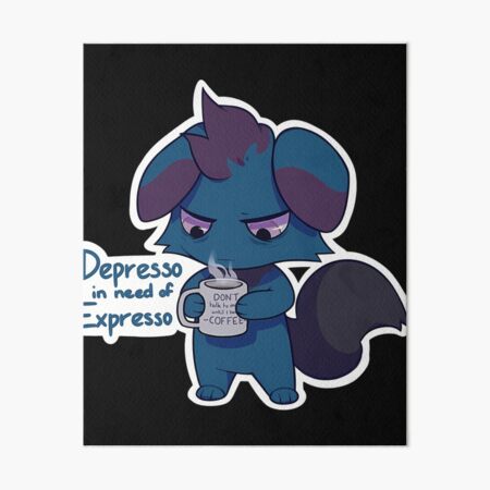 "Palworld Depresso Palworld Palworld Meme" Art Board Print for Sale by ...