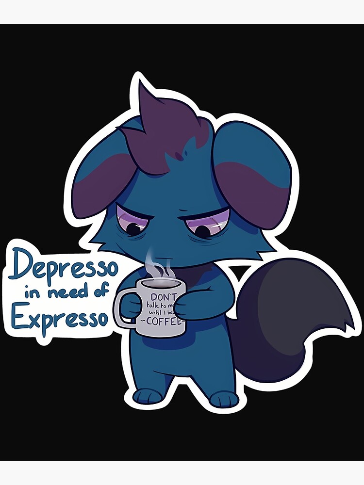 "Palworld Depresso Palworld Palworld Meme" Poster for Sale by ...