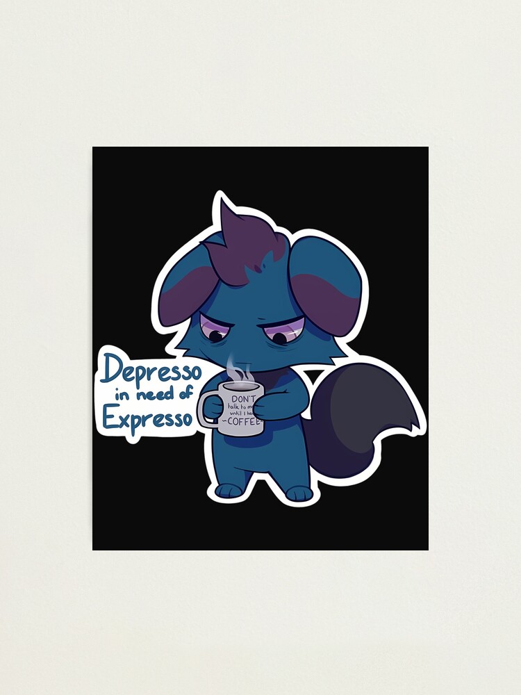 "Palworld Depresso Palworld Palworld Meme" Photographic Print for Sale ...