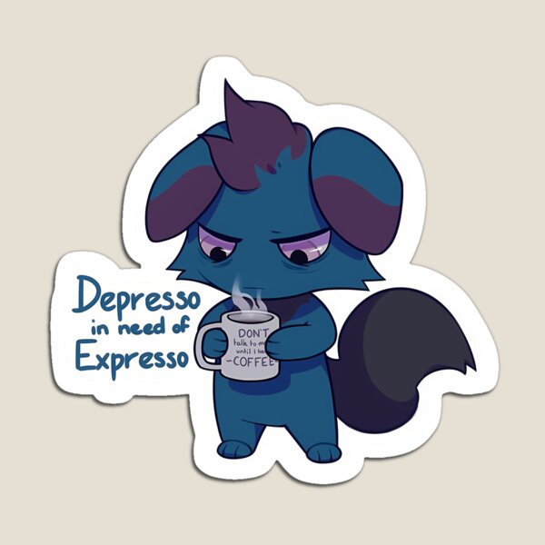 "Palworld Depresso Palworld Palworld Meme" Magnet for Sale by ...