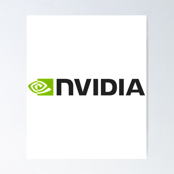 "Nvidia Logo Merchandise" Poster for Sale by JenniferDenny | Redbubble