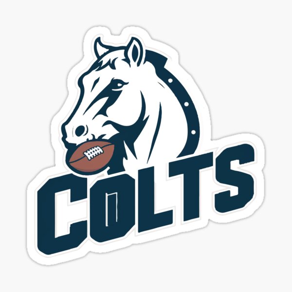 "Nfl Colts" Sticker for Sale by CHOURAK-DESIGN | Redbubble