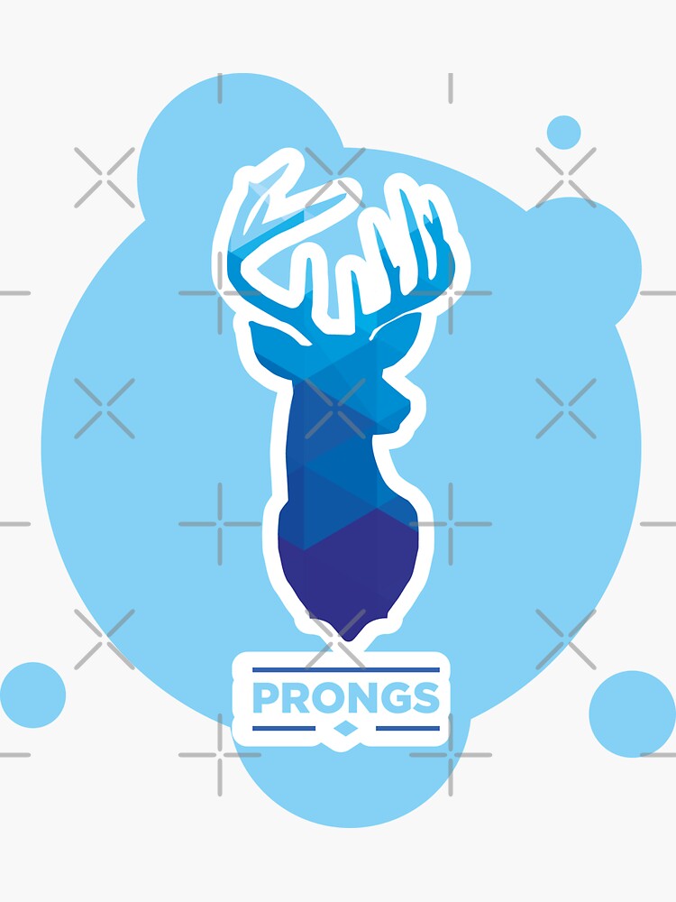 "Prong" Sticker by martyz7 | Redbubble