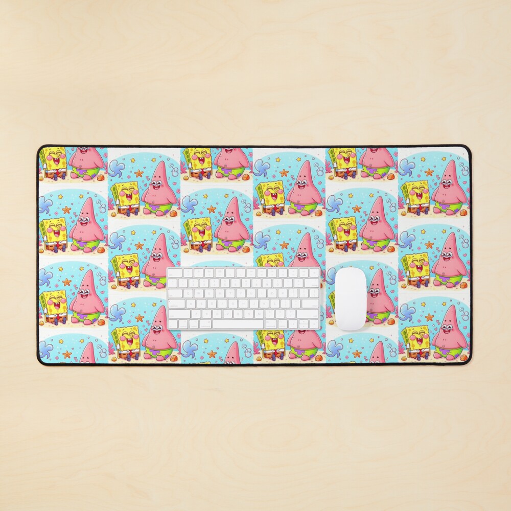 "Spongebob Squarepants And Patrick The Starfish Laughing " Sticker for ...