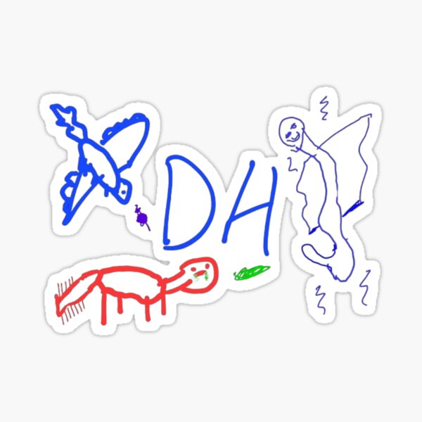 "Derpy Dragons" Sticker for Sale by DHShoppe | Redbubble